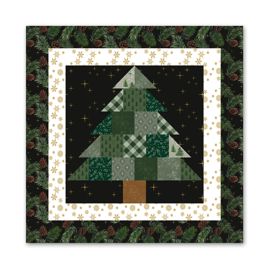 Free tutorial small fabric Christmas with quilting fabric scraps ...
